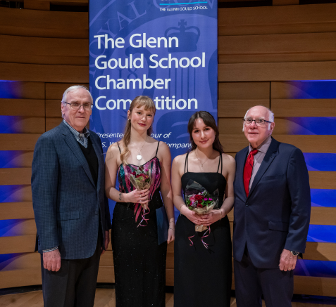 Bronde Duo and Cherry Trio win The 2024-25 Glenn Gould School Chamber Competition | The Royal ...